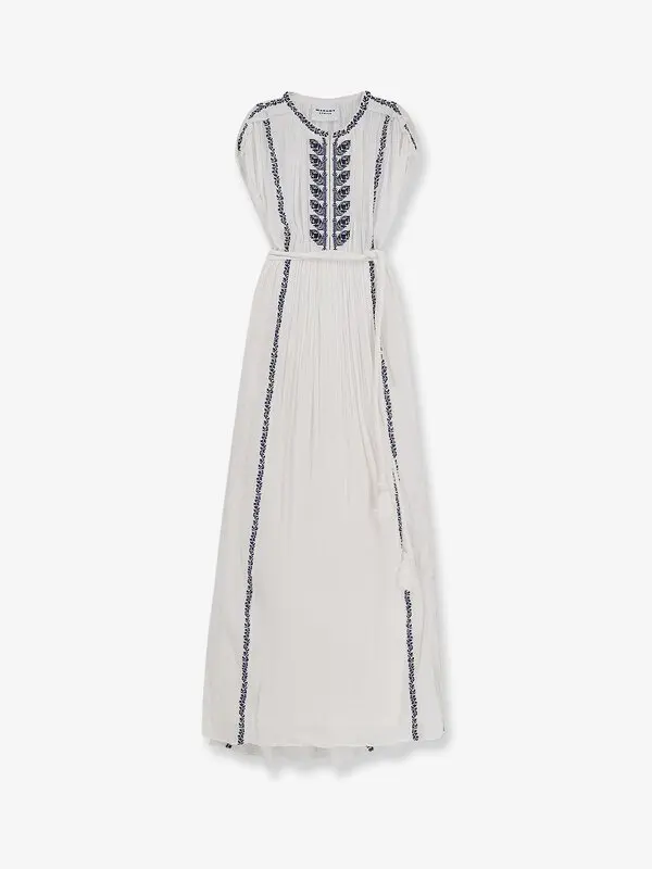 MARANT ETOILE Liviane Long Dress - White