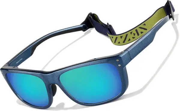 Zenni Square Frame Eyeglasses - Blue