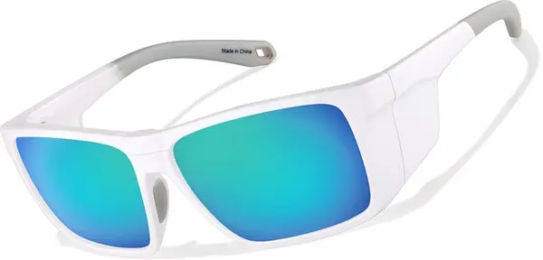 Zenni Square Frame Eyeglasses - White