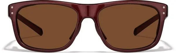 Zenni Sporty Square Plastic Full Rim Eyeglasses With Removable Strap - Red