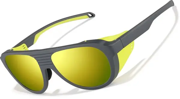 Zenni Sporty Aviator Full Rim Eyeglasses - Gray