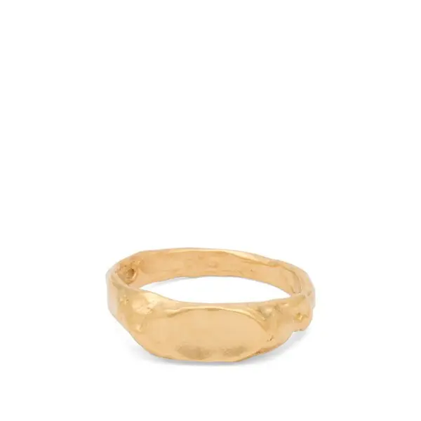 SIMUERO Marco Ring In -plated Sterling Silver - Gold
