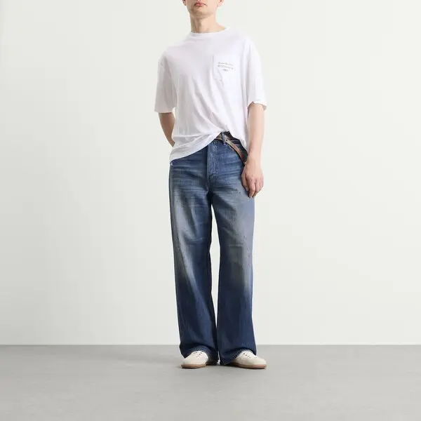 Acne Studios 1981 Trafalgar Wash Wide Leg Jeans