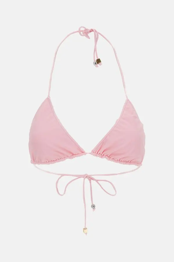 Jacquemus Top Bikini Le Haut De Plage - Rosa