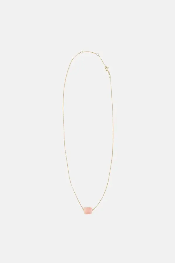 ALIITA Deco Cylinder Necklace - Oro
