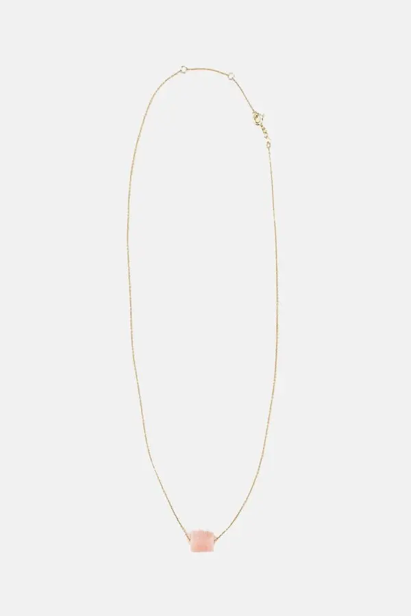 ALIITA Deco Cylinder Necklace - Oro
