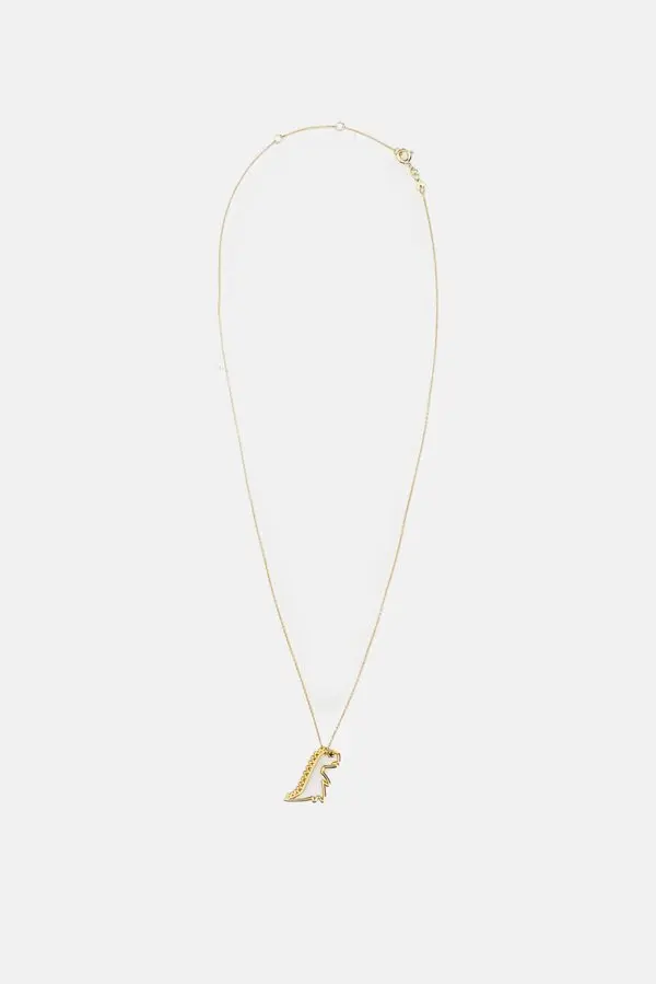 ALIITA Dino Emerald Necklace - Oro