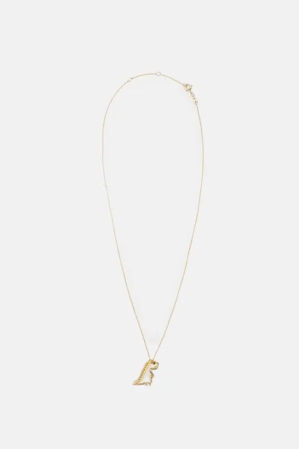 ALIITA Dino Emerald Necklace - Oro