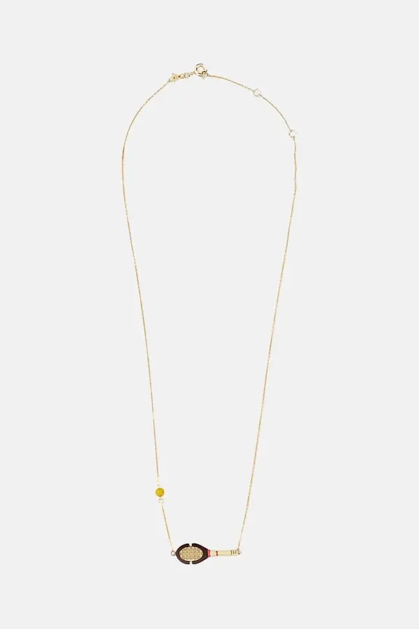 ALIITA Tennis Racquet Charm Necklace