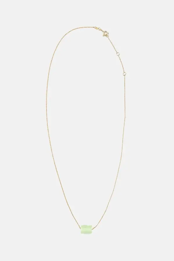 ALIITA Deco Cylinder Necklace - Gold