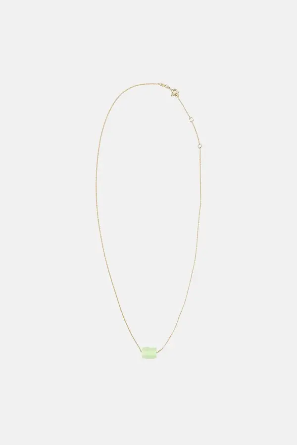 ALIITA Deco Cylinder Necklace - Oro