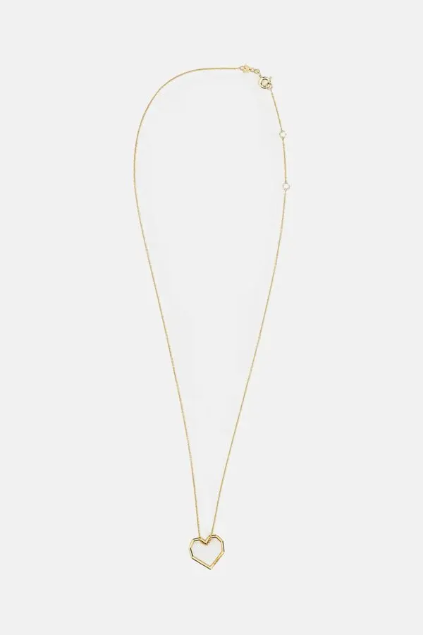 ALIITA Corazon Puro Necklace In 9ct Yellow - Gold