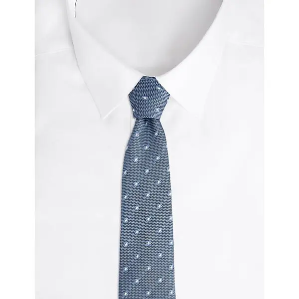 Paul Smith Polka Dot Silk Neck Tie