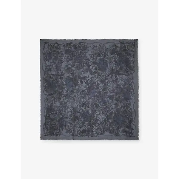 Zadig&Voltaire X Kerry Rose Graphic-print Modal Scarf - Road