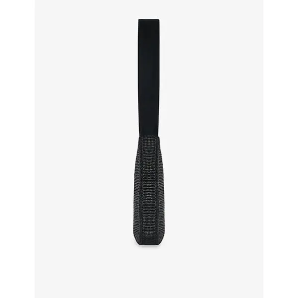 THE ROW Raffia Shoulder Bag - Black