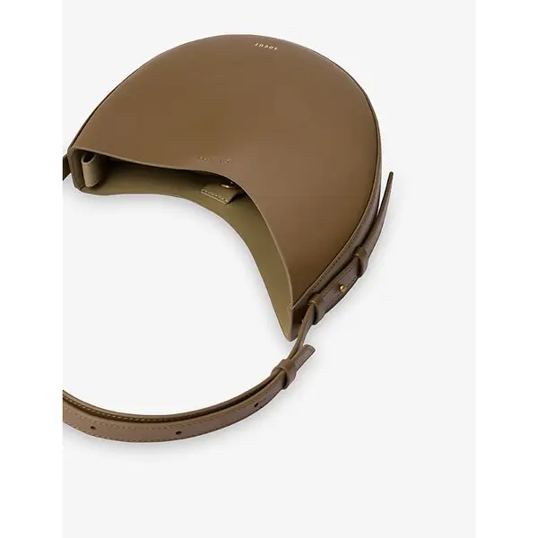 Soeur Leather Shoulder Bag - Bronze