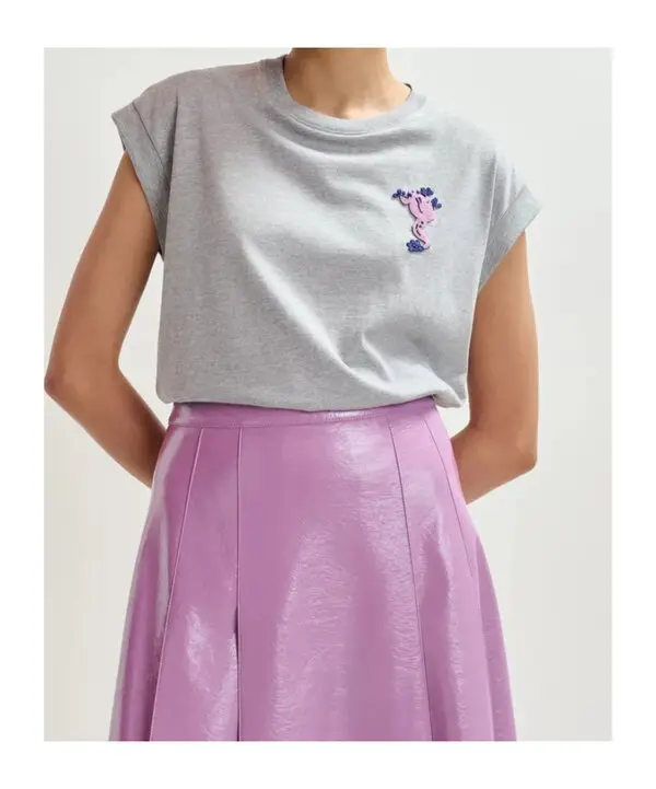 Essentiel Antwerp Embellished Cotton T-shirt