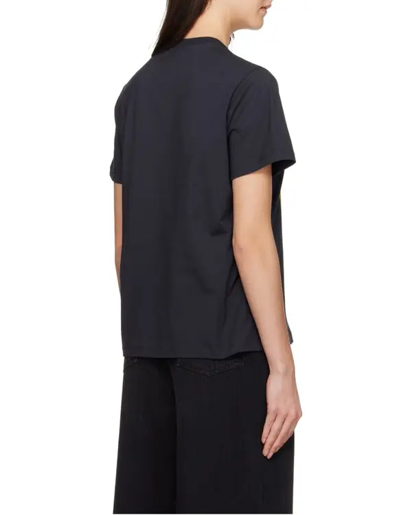 GANNI Graphic Banana T-shirt - Phantom Black