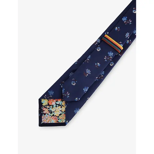 Paul Smith Floral Silk Neck Tie