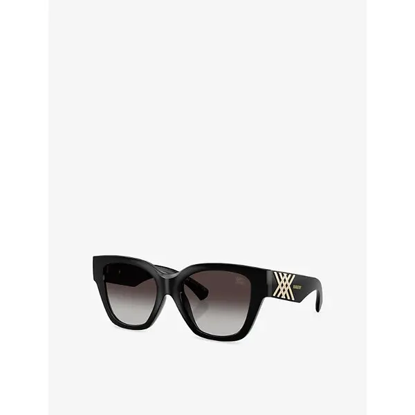 Burberry Square Frame Acetate Sunglasses - Black
