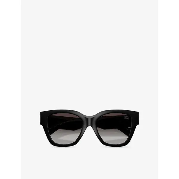 Burberry Square Frame Acetate Sunglasses - Black