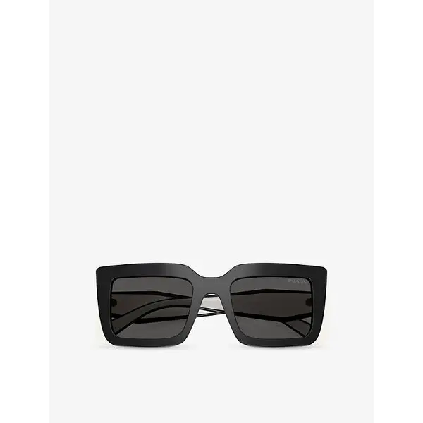 Prada Square Frame Acetate Sunglasses