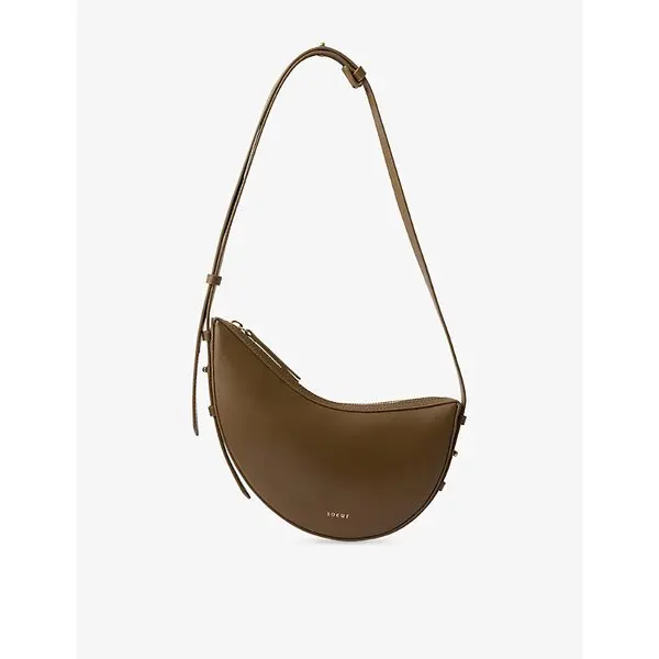 Soeur Wino Mini Leather Shoulder Bag - Bronze