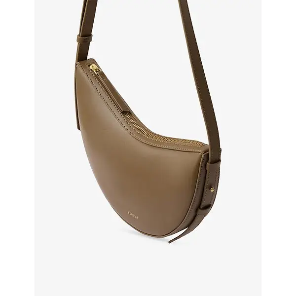 Soeur Wino Mini Leather Shoulder Bag - Bronze