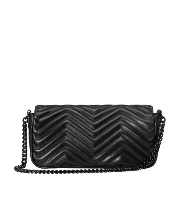 Gucci Gg Marmont Chain Linked Shoulder Bag