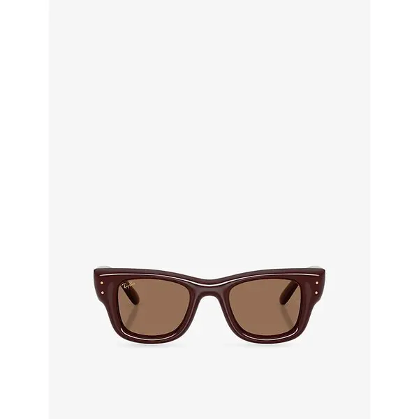 Ray-ban Wayfarer Square-frame Sunglasses - Brown