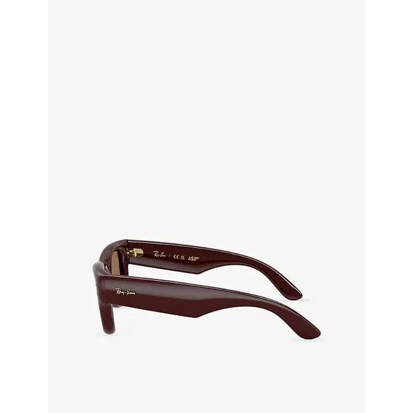 Ray-ban Rb4940 Wayfarer Square-frame Nylon Sunglasses - Brown