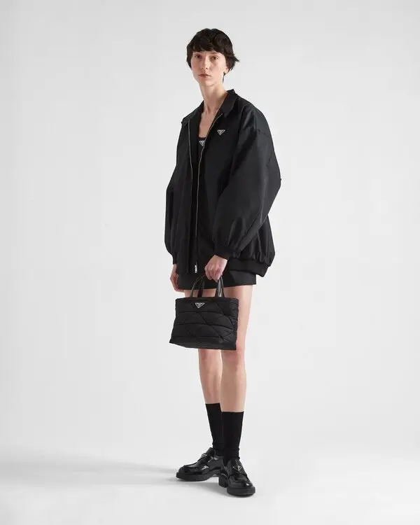 Prada Padded Top Handle Tote Bag