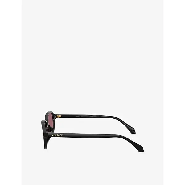 Versace Rectangle Acetate Sunglasses