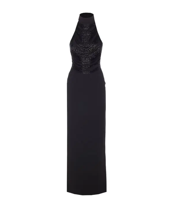 Solace London Portia Embellished Maxi Dress