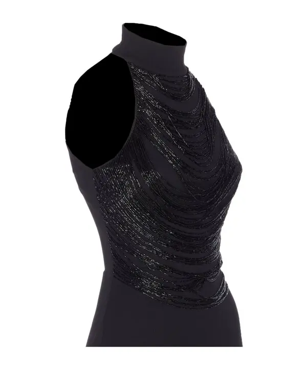 Solace London Portia Embellished Maxi Dress