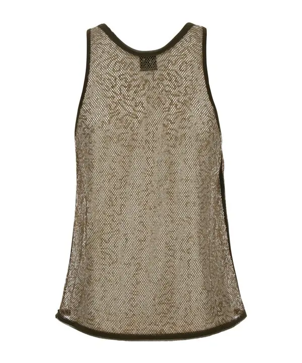 Pinko Sleeveless Sequined Tank Top