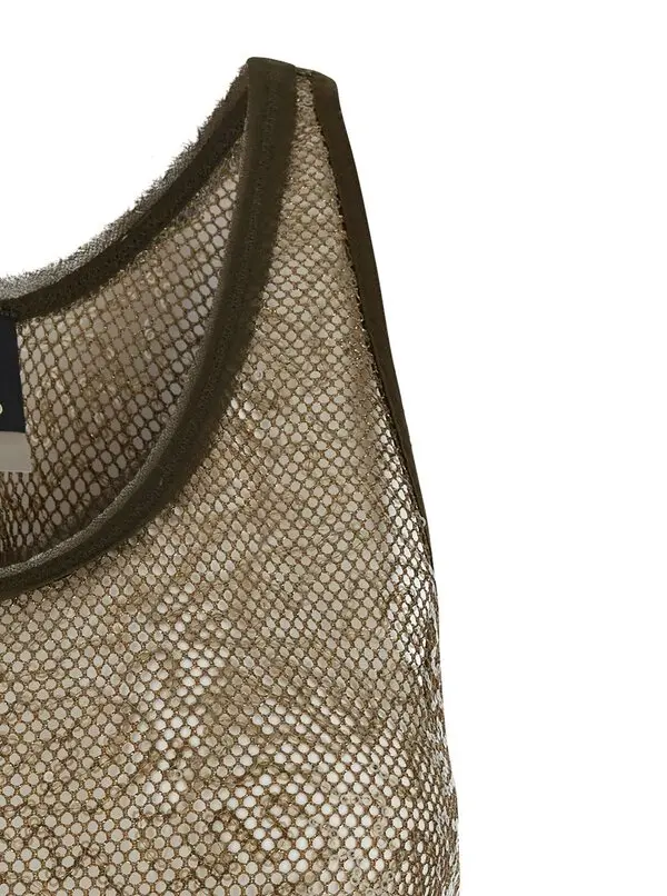 Pinko Sleeveless Sequined Tank Top