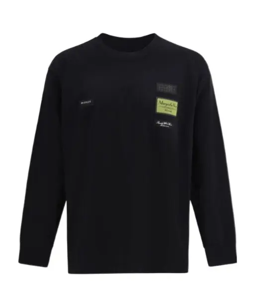 MAISON MARGIELA Logo Patch Crewneck T-shirt
