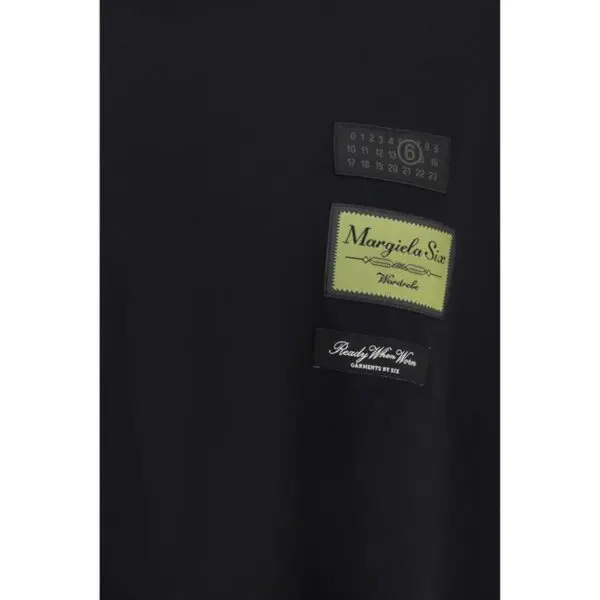 MAISON MARGIELA Logo Patch Crewneck T-shirt