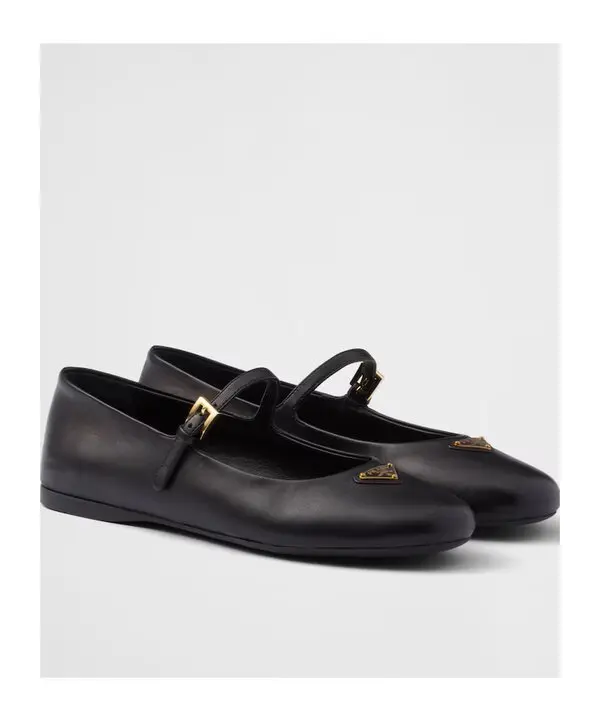 Prada Triangle-logo Flat