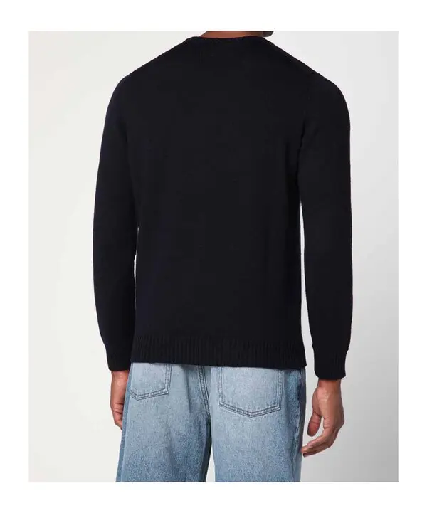 DRUMOHR Merino Wool Crew-neck Sweater