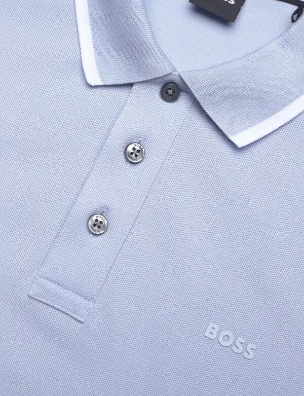 Hugo Boss Logo Detailed Polo Shirt