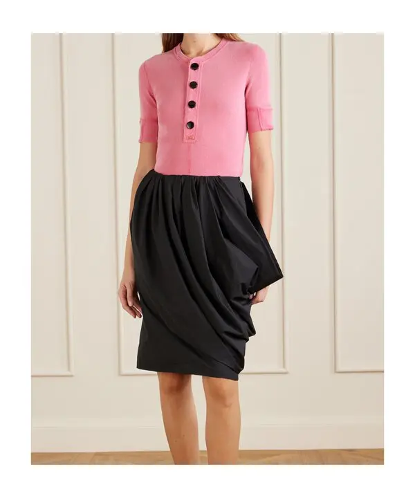Chloé Short-sleeved Henley Shirt - No