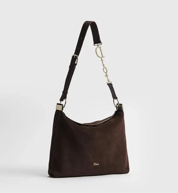 Dior Medium Ly Bag - Chocolate-colored