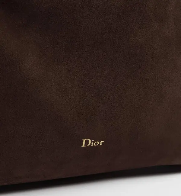Dior Medium Ly Bag - Chocolate-colored