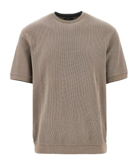 Herno Textured Crew-neck T-shirt