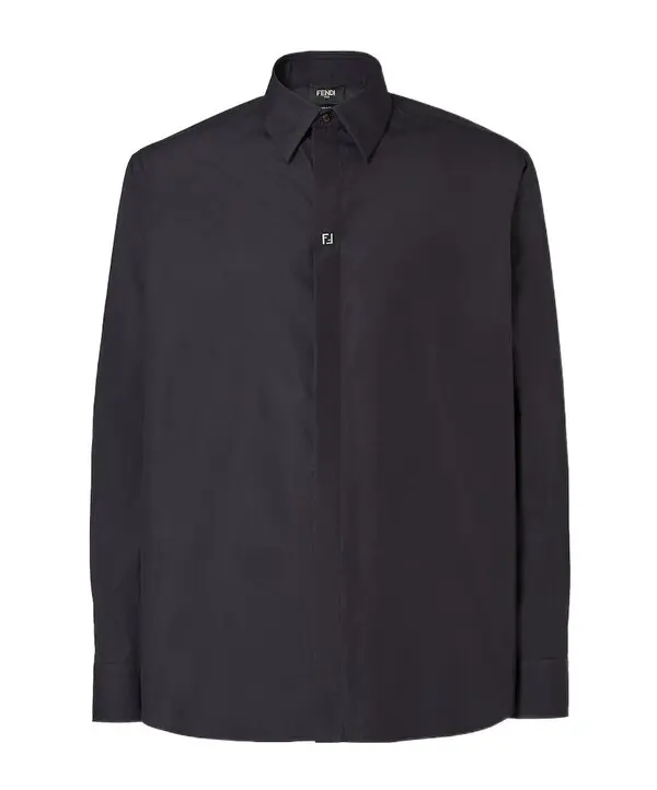 Fendi Cotton Shirt - Black
