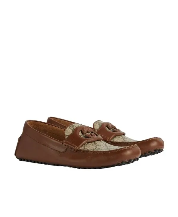 Gucci Interlocking G Driving Shoes