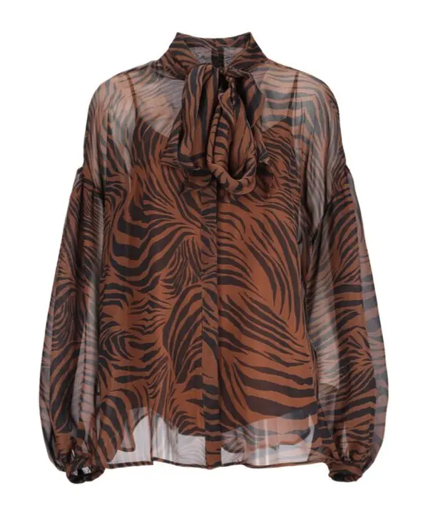 Max Mara Printed Long Sleeve Shirt