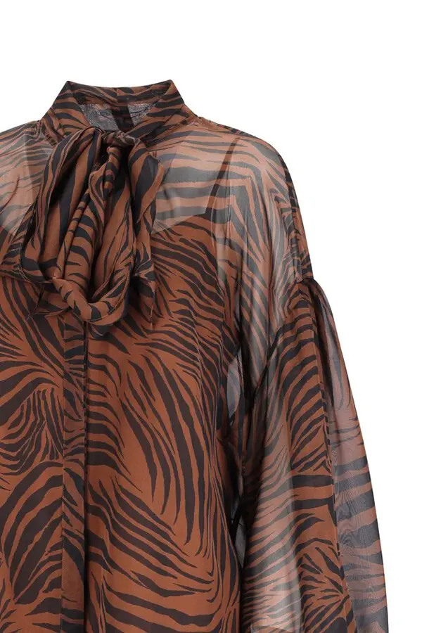 Max Mara Printed Long Sleeve Shirt